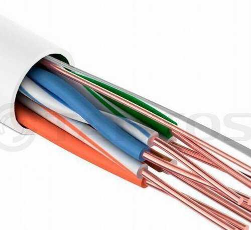 Кабель UTP 4PR 24AWG (Cu) CAT5E PVC серый 305м Tan