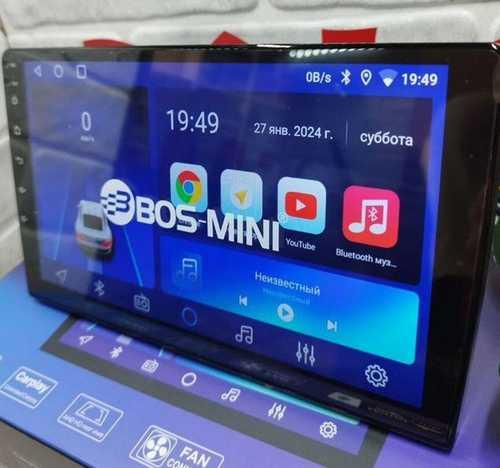 Магнитола Bos Mini A3 Pro "9" 4 ядра