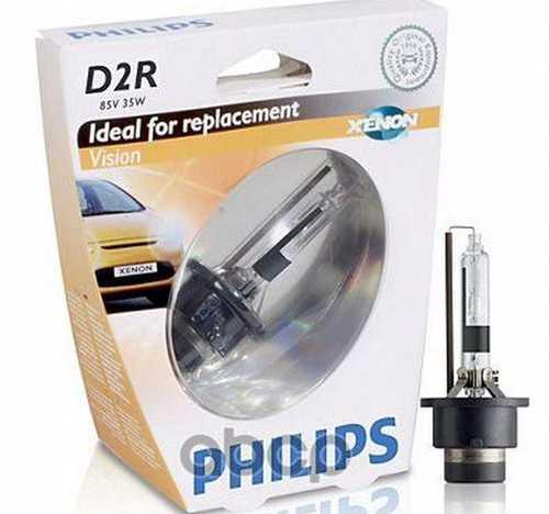 Лампа ксеноновая D2R 85V 35W P32d-3 Vision Phil