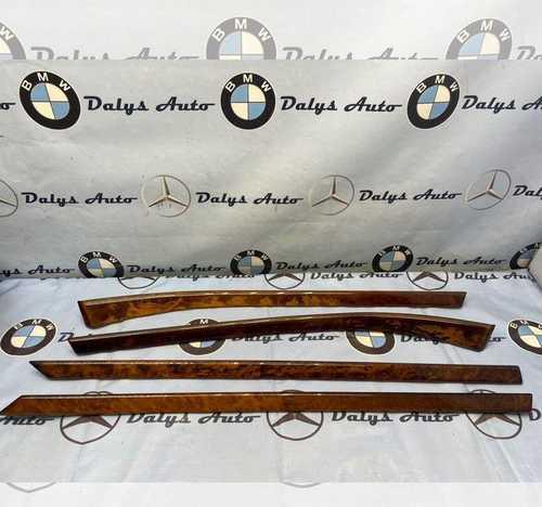Деревянные вставки дверных карт Bmw 530I E39 LCI