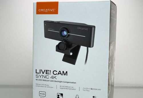 Новые Creative Live Cam Sync 4K