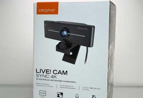 Новые Creative Live Cam Sync 4K