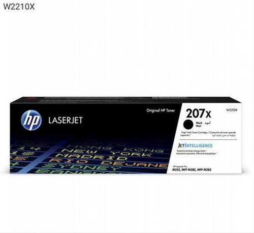 Тонер-картридж HP 207X Лазерный Черный 3150стр, W2