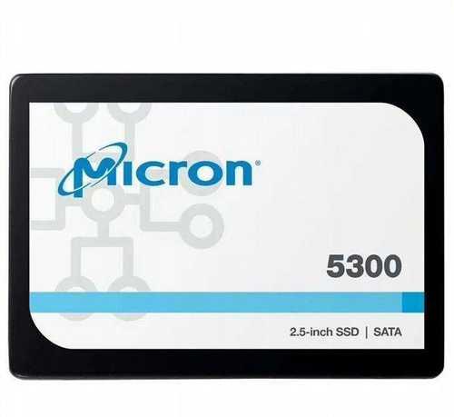 Ssd диск Micron 5300 max 3.84tb SATA