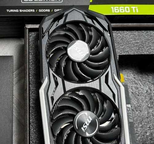 Видеокарта gtx 1660 ti msi armor