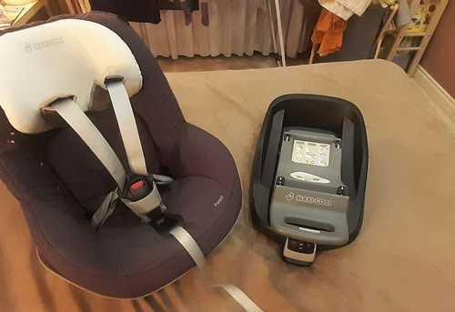 Автокресло Maxi cosi pearl + база FamilyFix