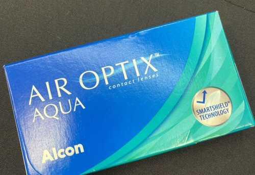 Линзы контактные air optix aqua -4.25