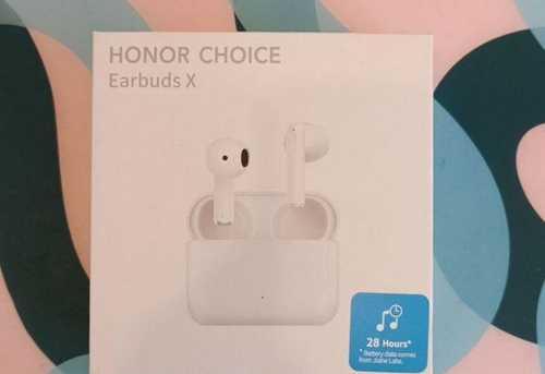 Беспроводные наушники Honor choice earbuds x