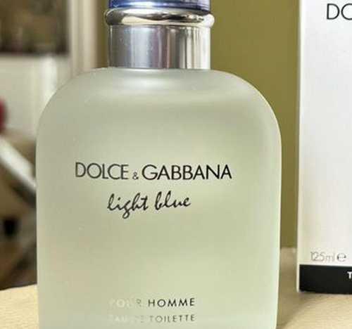 Dolce gabbana light blue pour homme 125 мл