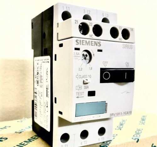 Автоматический выключатель Sirius 3RV1011
