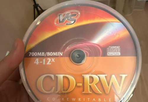 Болванка CD RW 10 шт