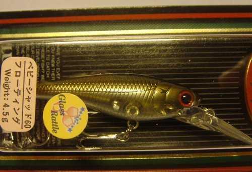 Lucky Craft Bevy Shad 60F "Smook Shad"