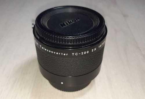 Телеконвертер тс-200 2х для Nikon F