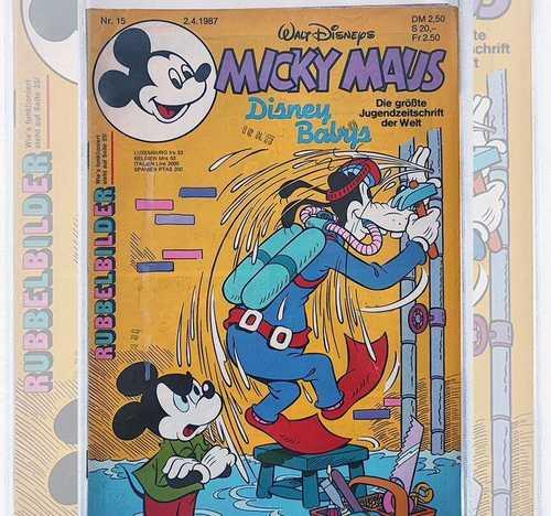 Комикс / Журнал Микки Маус Mickey Mouse №15, 1987