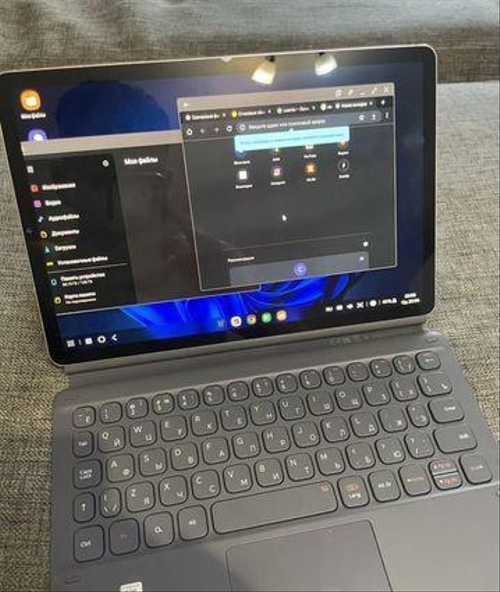 Клавиатура чехол Galaxy tab s6