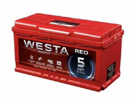 Аккумулятор westa RED (казахстан) 6ст-100о.п. 900А