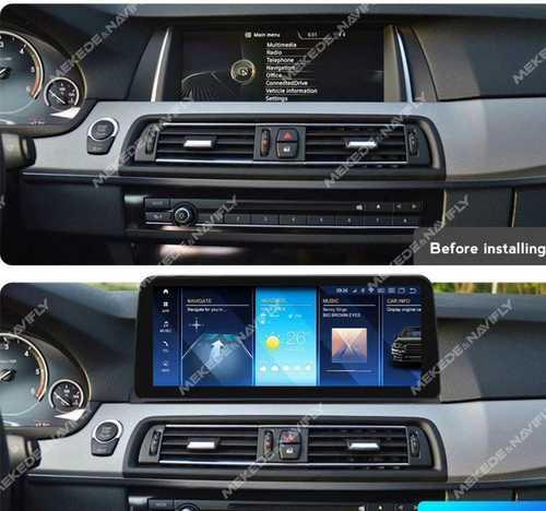 Магнитола Android Mekede BMW F10/F11 10.25