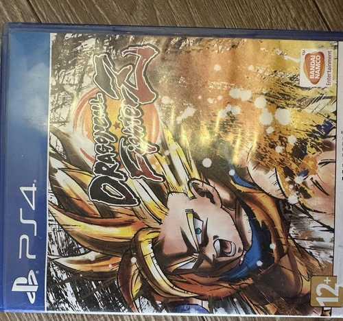 Продаю Диск ps4 - dragon ball fighterZ