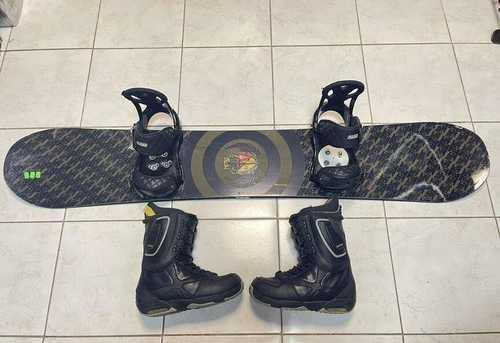 Сноуборд комплект Nitro - 157 + Burton - 41 - 42