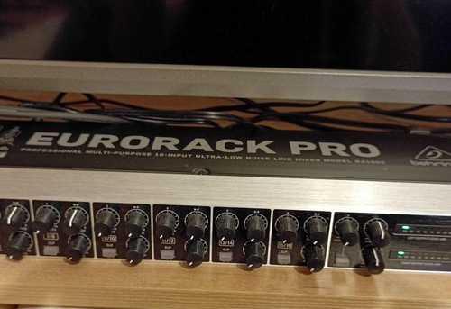 Микшерный пульт behringer eurorack PRO RX1602 V2