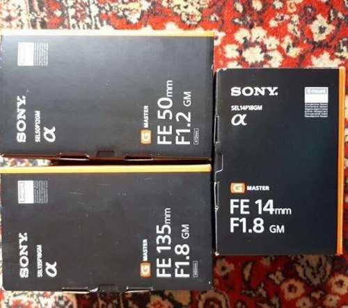 Sony G master супер оптика для a7 a9 a1