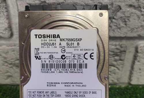 Toshiba MK7559gsxp 750GB