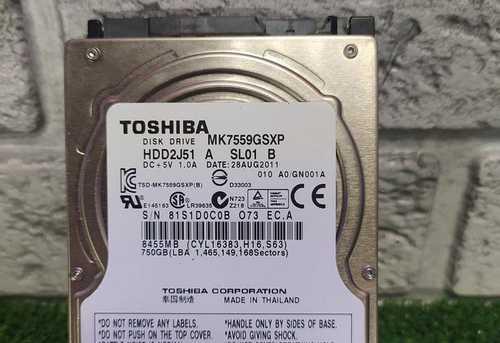 Toshiba MK7559gsxp 750GB