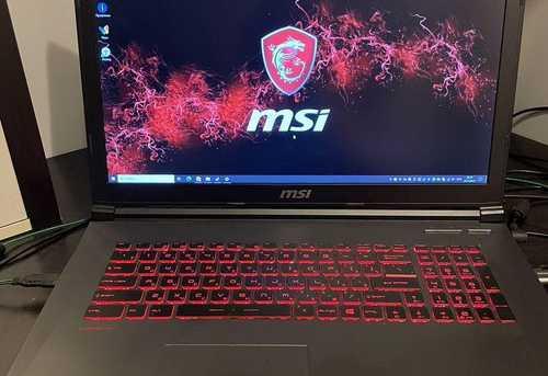 Иговой ноутбук MSI GL62M 7RDX 17,3