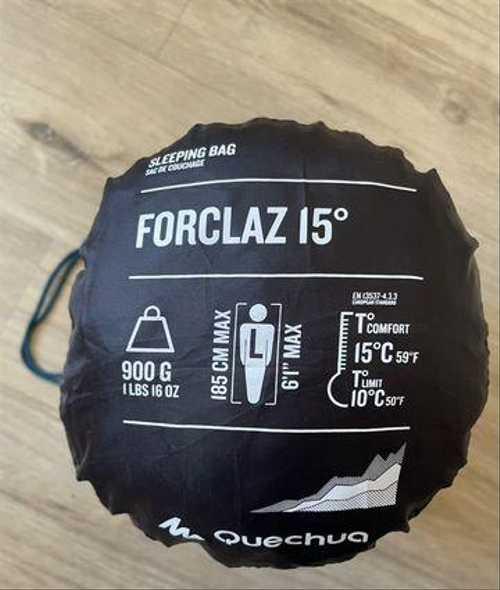 Спальный мешок quechua forclaz 15 с капюшоном