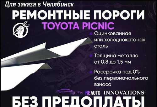 Ремонтные пороги на Toyota Picnic