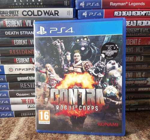 Contra rogue corps ps4