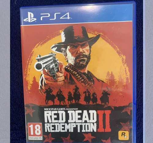 Red dead redemption 2 ps4 диск RDR2