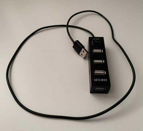 Внешний USB hub dexp BT4-04