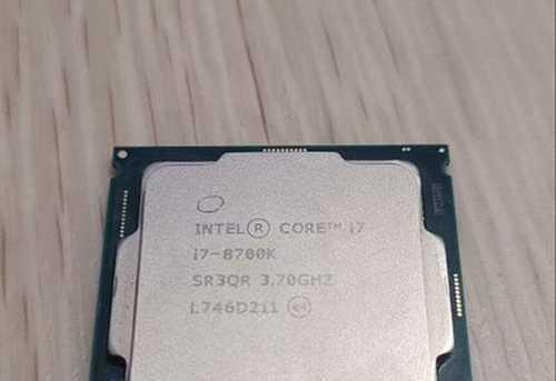 Cpu intel core i7 8700k процессор