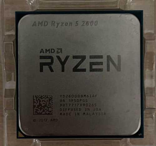 Процессор ryzen 5 2600