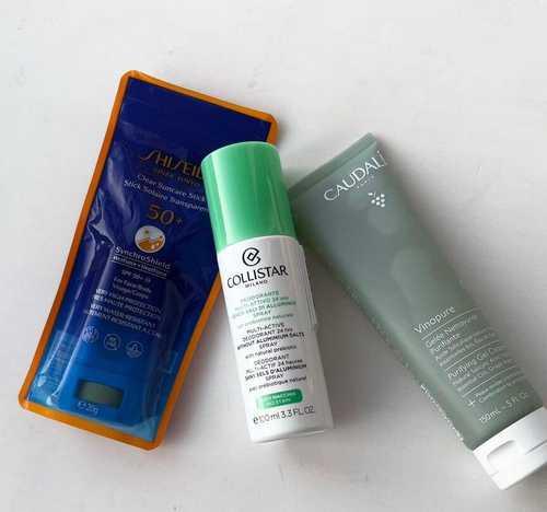 Косметика Collistar, Shiseido, Caudalie новая