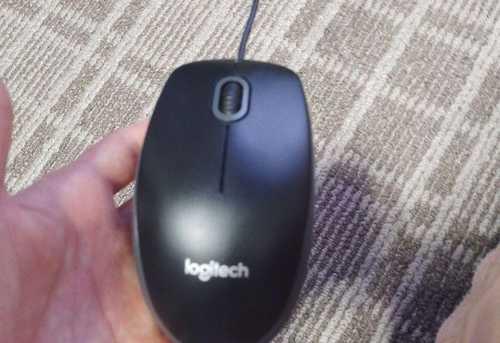 Мышь logitech B100