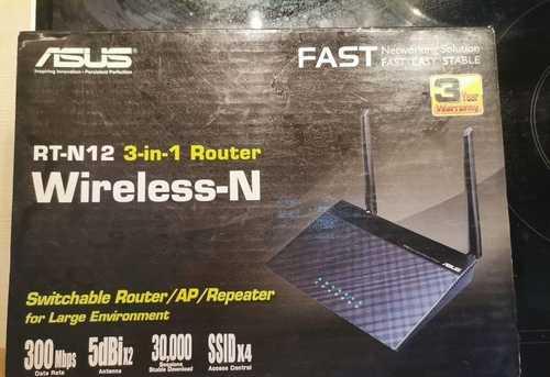 Wifi роутер Asus rt n12