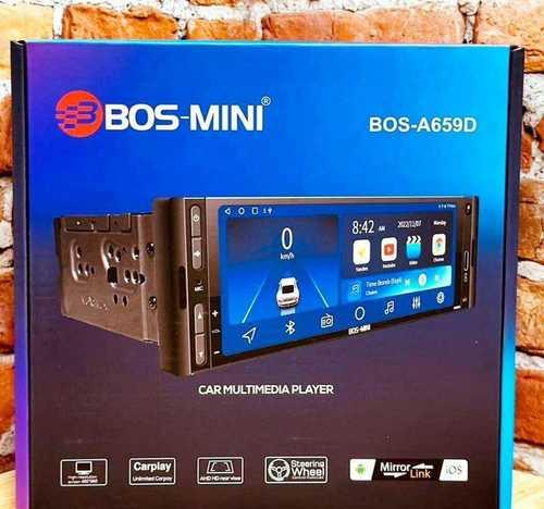 Android магнитола 2 32Gb BOS-mini Bos-A659D Carpla