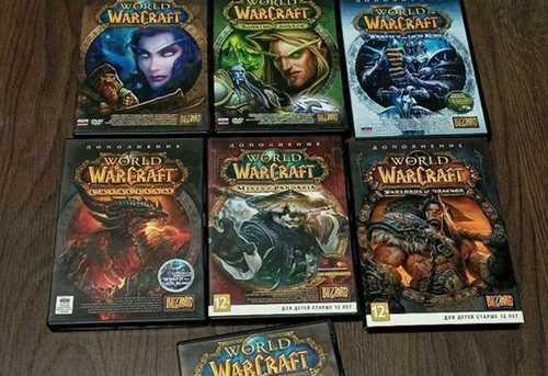 Диски World of Warcraft с руководством