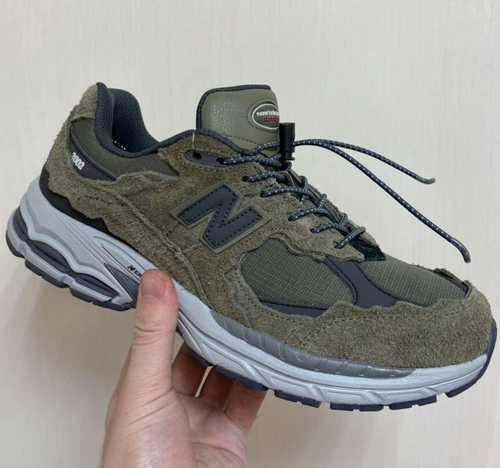 Кроссовки new balance 2002r protection green