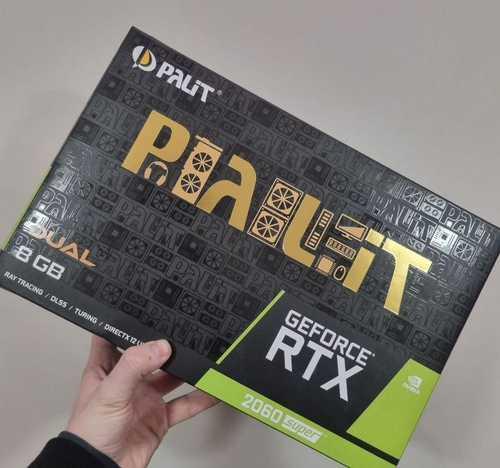 Видеокарта rtx 2060 super 8gb