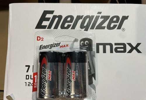 Батарейки D Energizer max