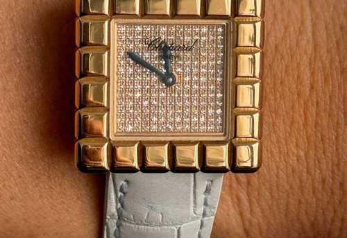 Золотые часы Chopard с бриллииантами
