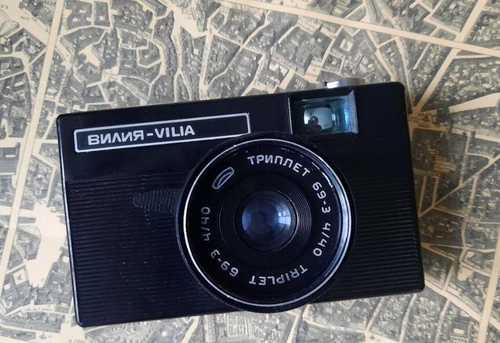 Советский плёночный фотоаппарат Вилия – Vilia