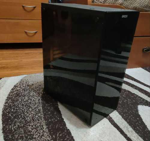 Корпус Ginzzu SL600 ATX, Midi-Tower, Без бп черный