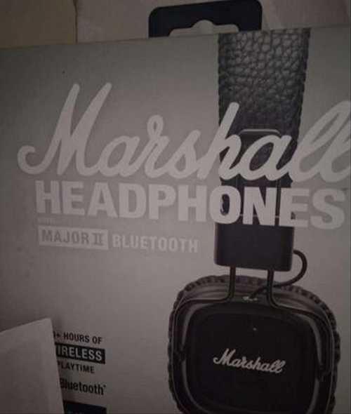 Marshall major 2 bluetooth коробка