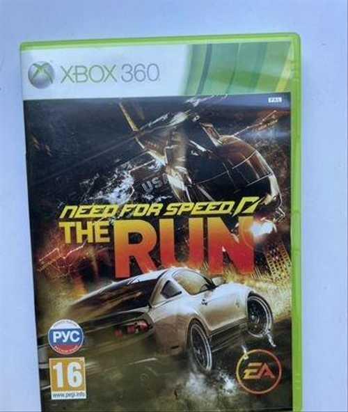 Игра NFS Need for speed the RUN xbox 360