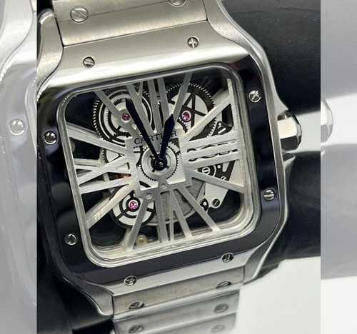 Часы Cartier Santos de Cartier Skeleton 40mm