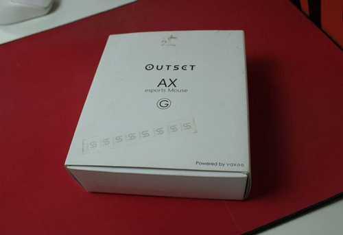 Игровая мышь Vaxee Outset AX (White Glossy) + ICE